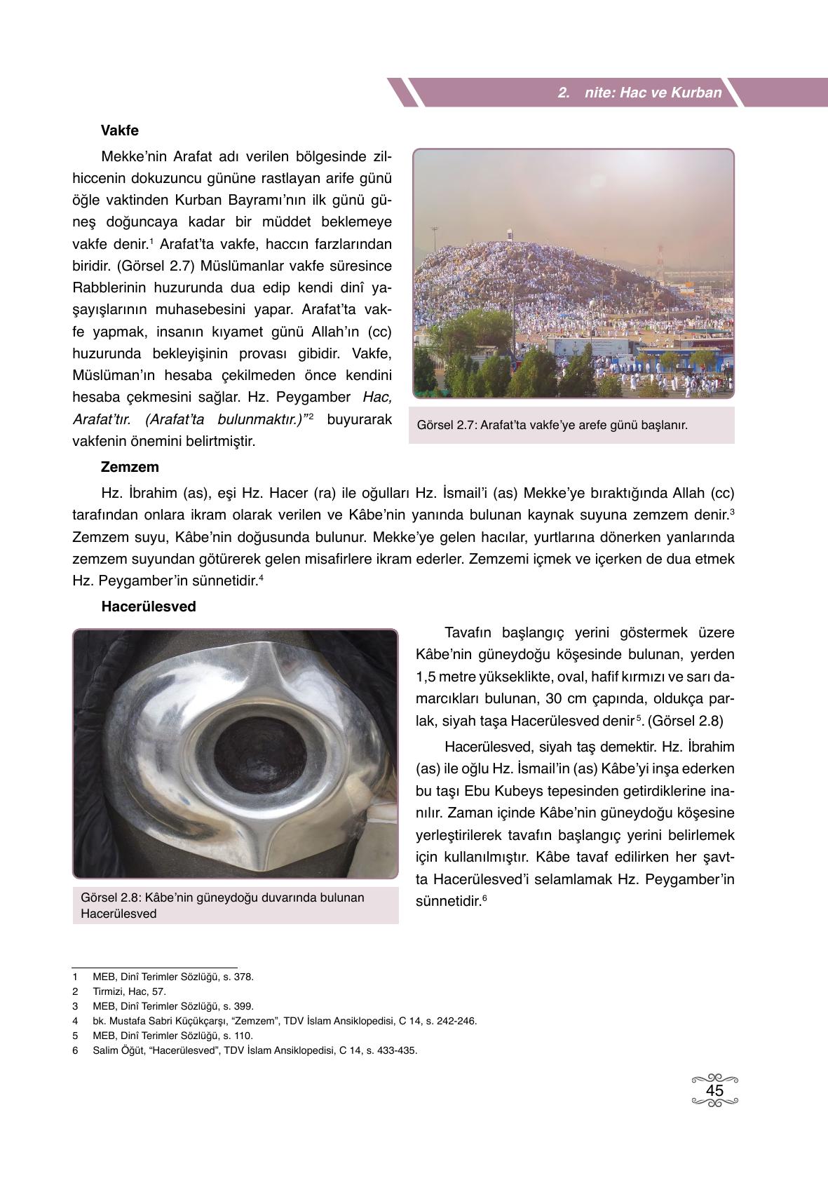 7. Sınıf Erkad Yayıncılık Din Kültürü Ve Ahlak Bilgisi Ders Kitabı ...